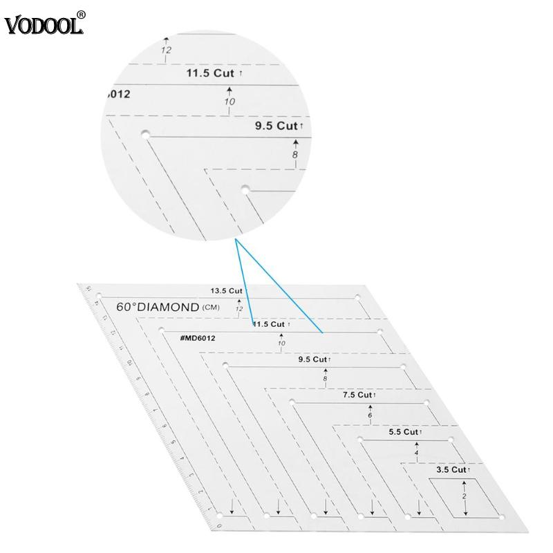 Transparent Acrylic Rulers Patchwork Craft Quiltin... – Grandado