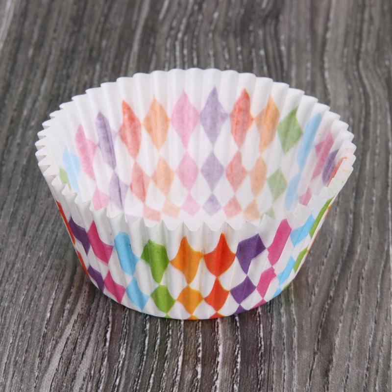 100 stuks Cupcake Liner Baking Cups Goede Textuur ... – Vicedeal