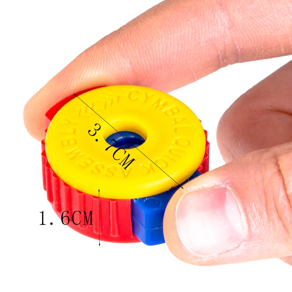 5 Pack Drum Quick-Set Cymbal Mate Quick Release Dr... – Grandado