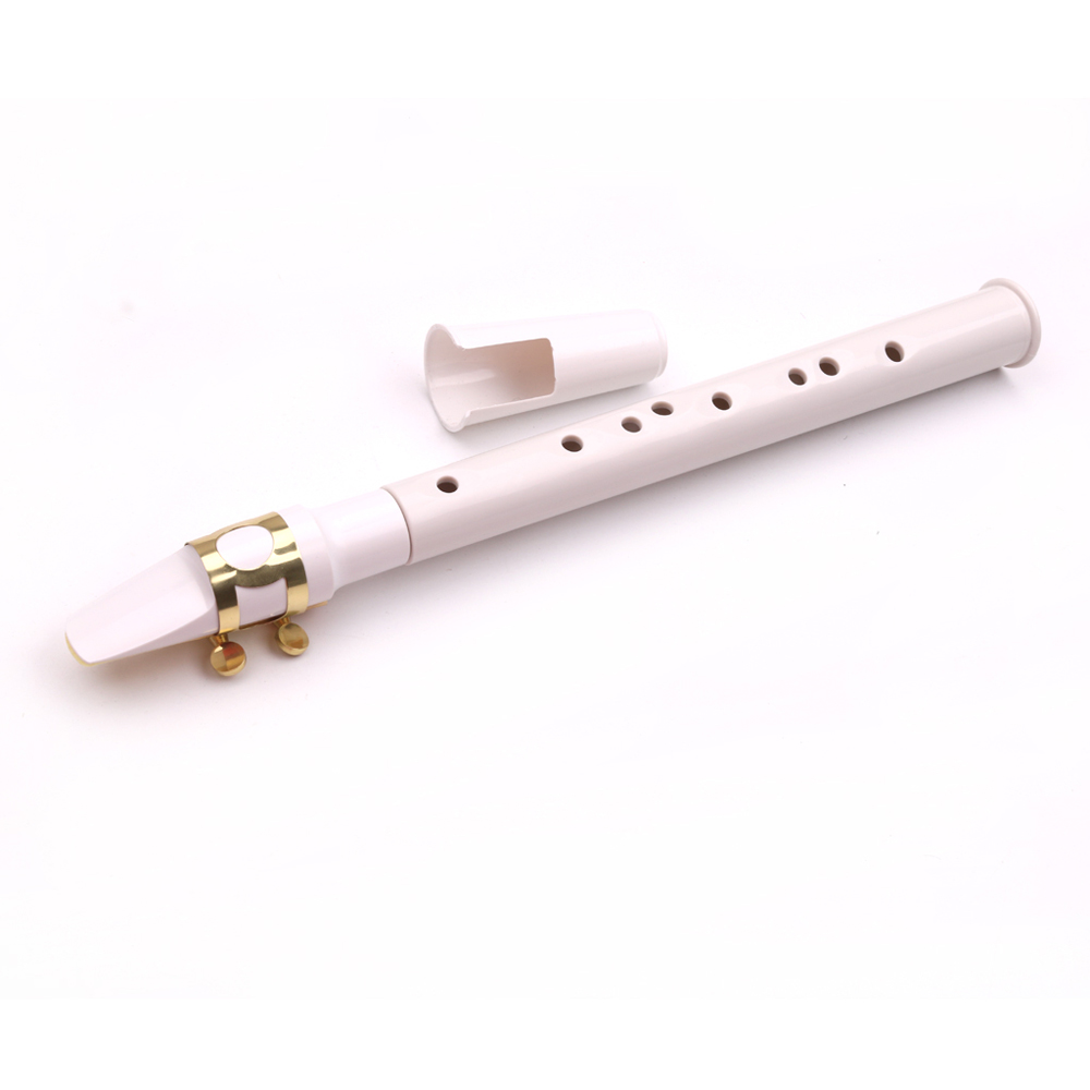 White Pocket Sax Mini Saxophone Sax Portable Littl... – Grandado