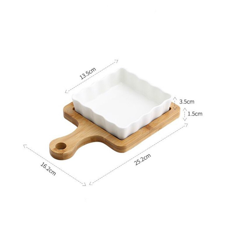 White Ceramic Dinner Dish Plate and Wooden Pallet ... – Grandado