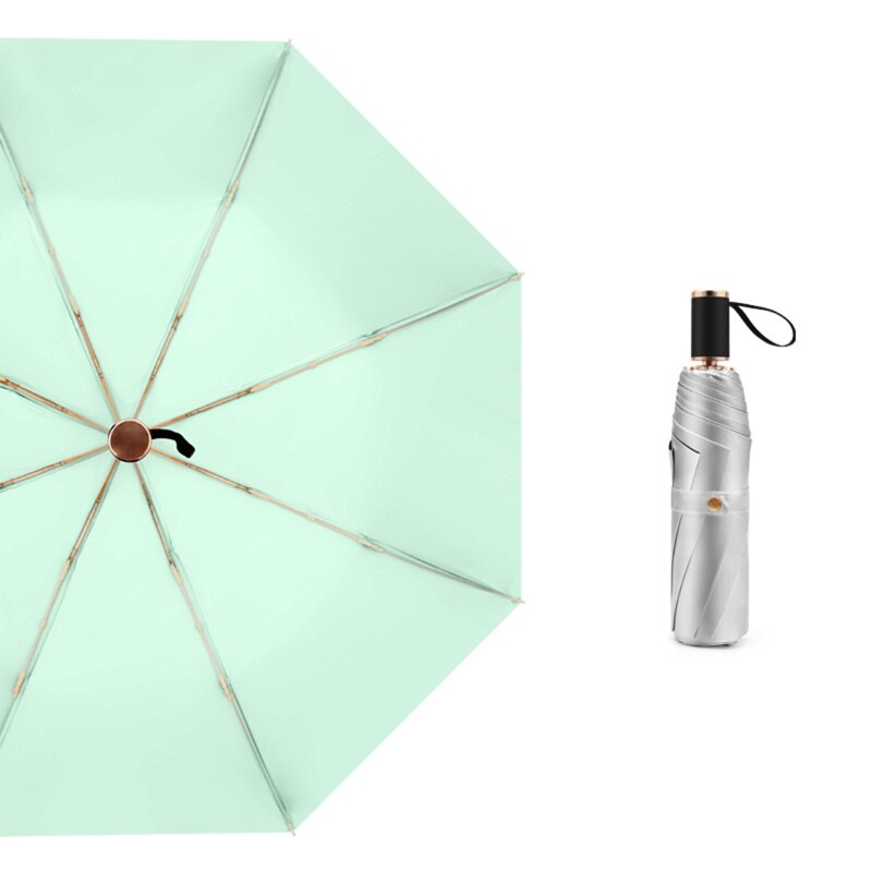 Portable Double Layer Folding Umbrella Titanium Si... – Grandado