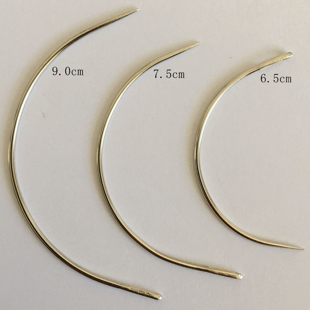 25 Pcs 6.5cm C Shape Curved Wig Needles Hair Croch... – Vicedeal