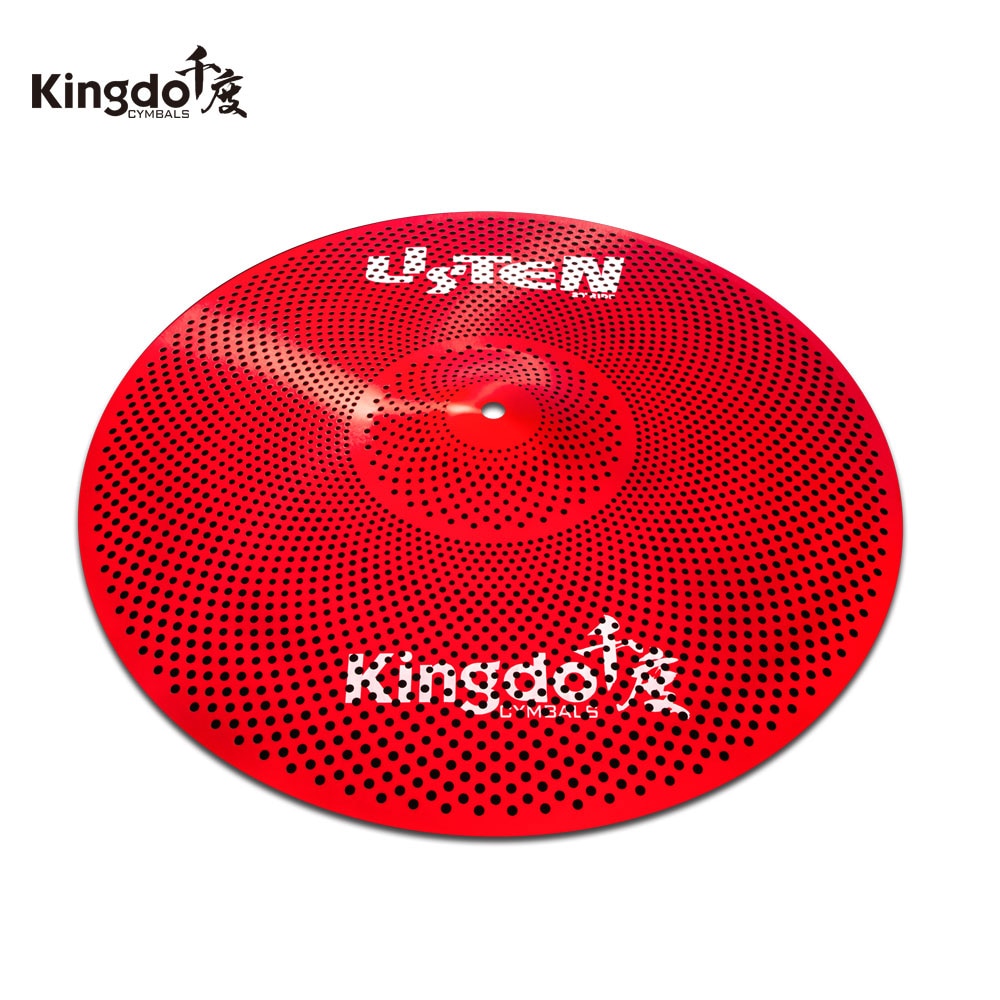Kingdo low volume cymbal Listen red series 12" spa... – Vicedeal
