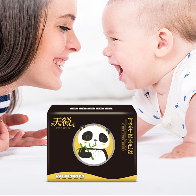 240 Sheet/Pack Bamboo pulp Tissues Facial Tissue R... – Grandado