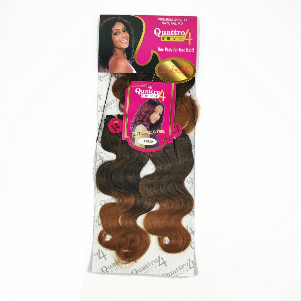 Adorable Ombre color Body wave synthetic packet ha... – Grandado