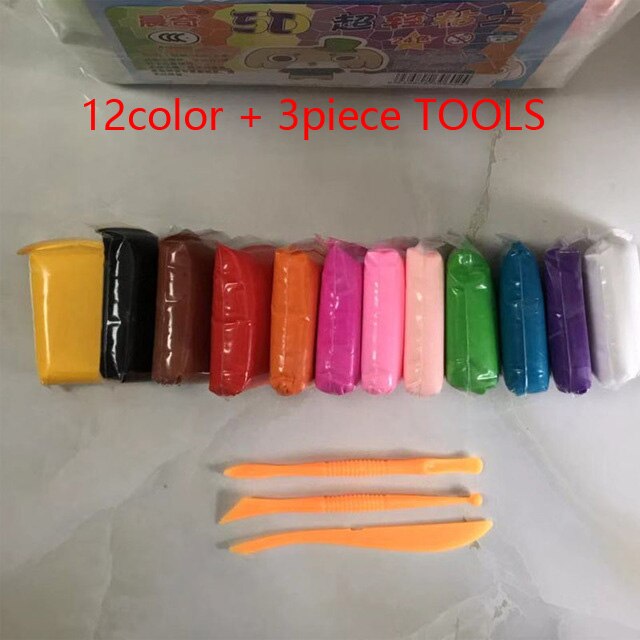 12pcs 24pcs 36pcs/lot Air Drying clay plasticine B... – Grandado