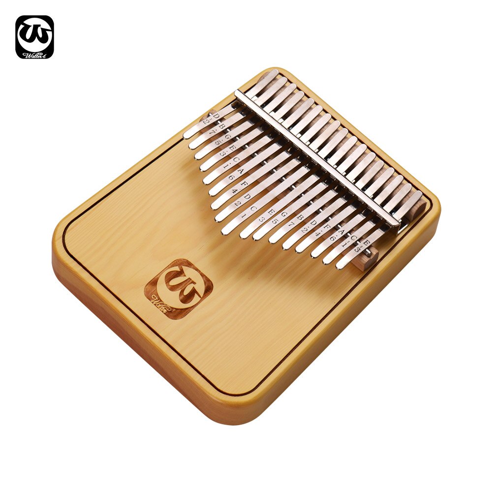 Kalimba 17 TAnger - Tumme Piano Mbira Gran Trä med... – Grandado