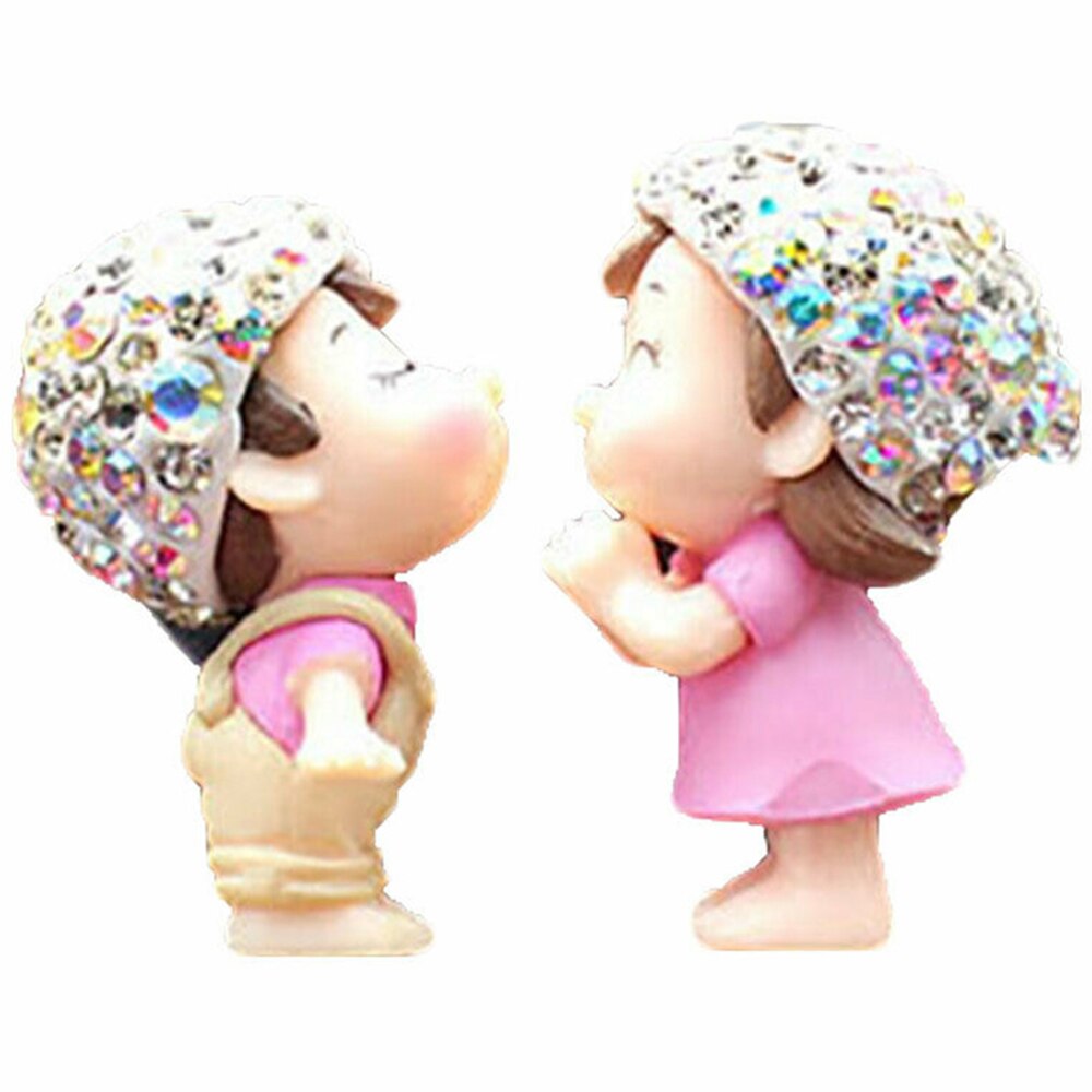1 Set Lovely Couple Car Air Vent Freshener Perfume... – Grandado