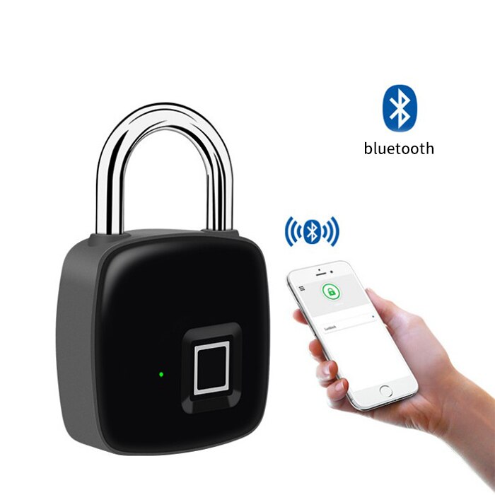 IP65 Waterproof USB Rechargeable Thumbprint Blueto... – Grandado