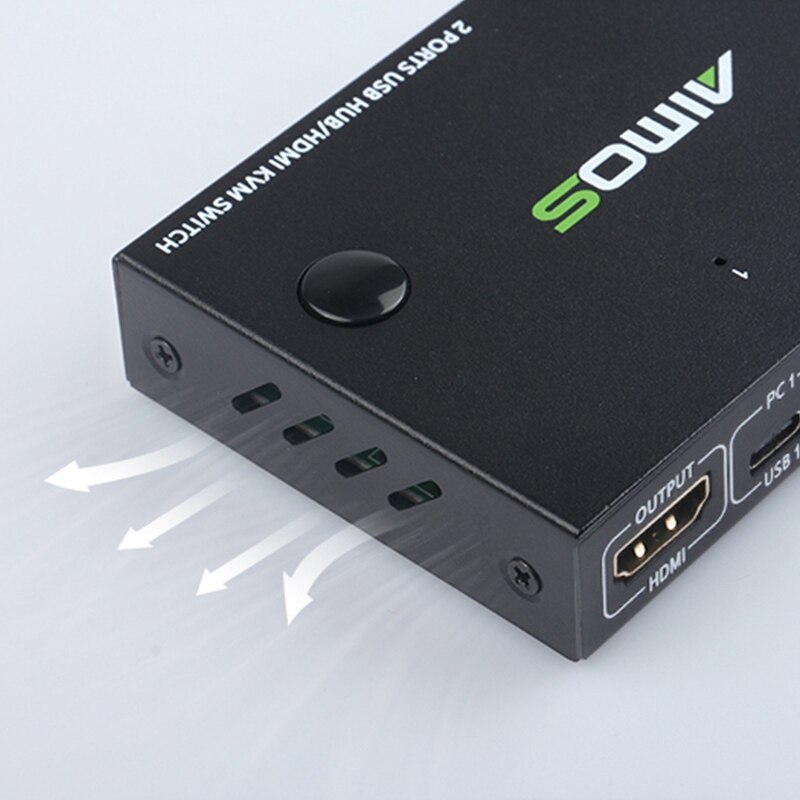 4K USB HDMI KVM Switch Box Video Display USB Switc... – Vicedeal