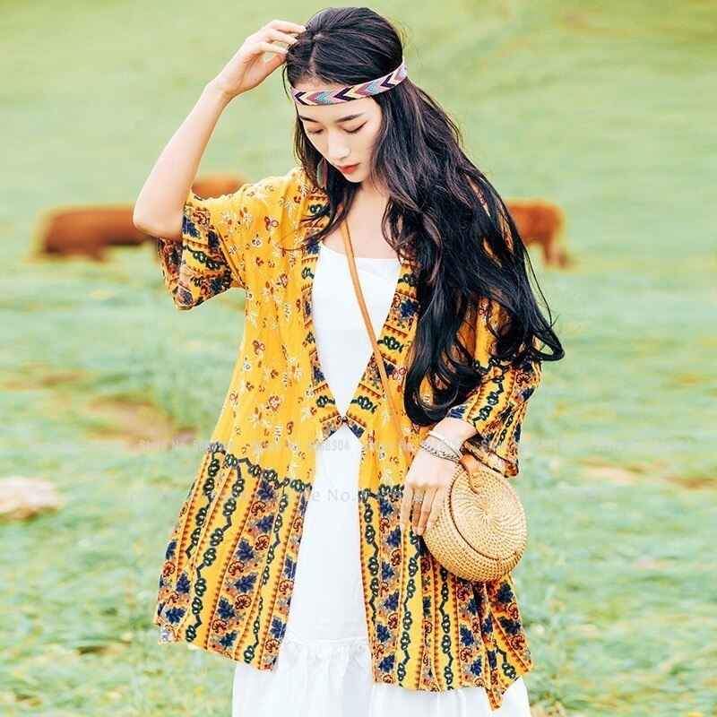 Women Medieval Vintage Casual Beach Robe Gown Trav... – Vicedeal