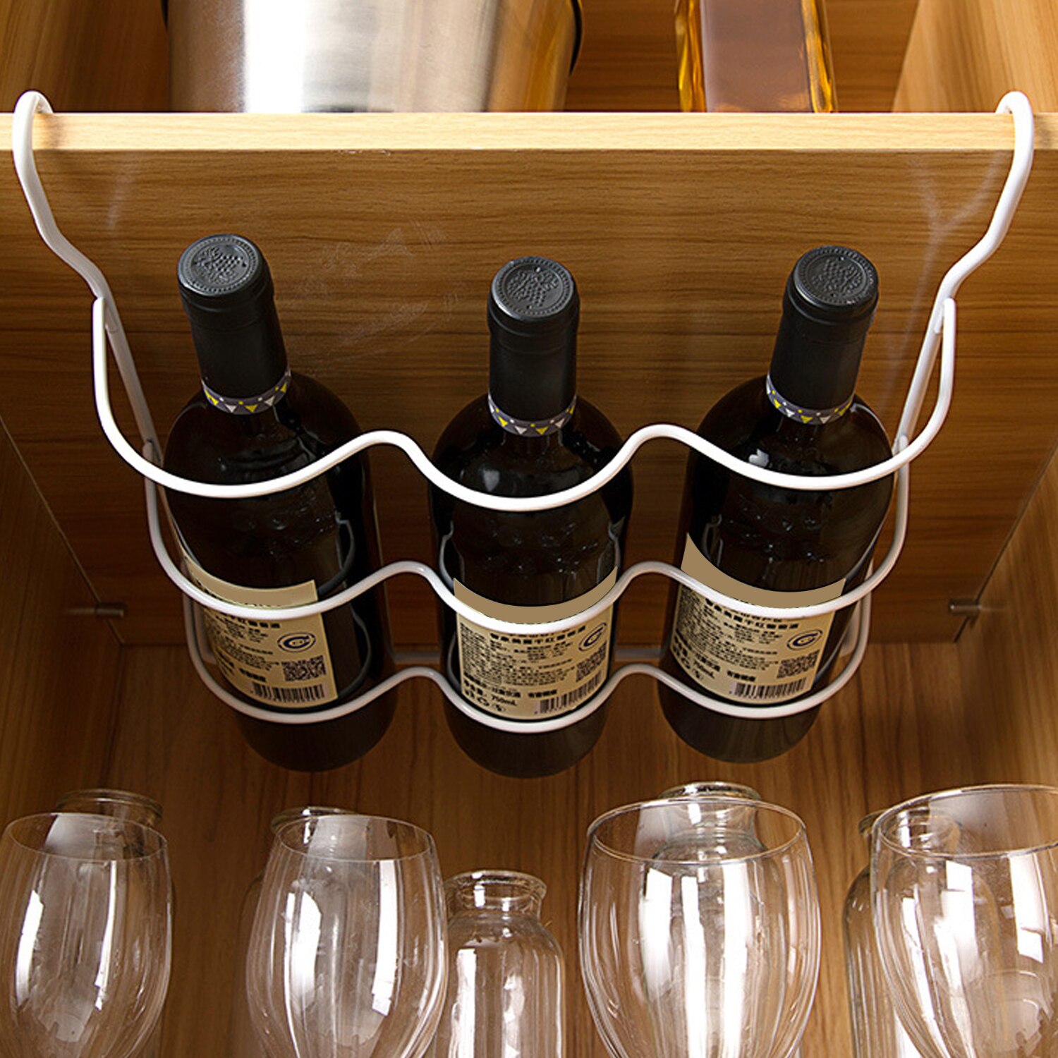 Behogar Refrigerator Kitchen Rack Shelf Holder She... – Grandado