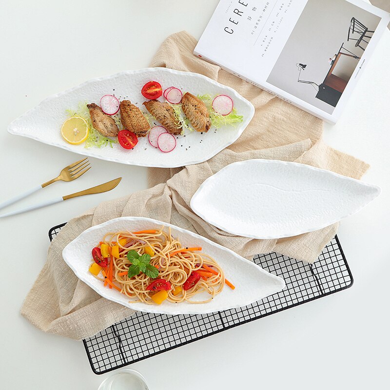 Japanese Kitchen Fish Dish Rectangular Steak Plate... – Vicedeal