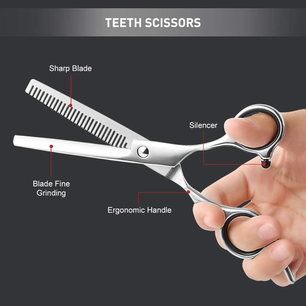 Zwarte Vinger Ring Professionele Kappers Schaar Se... – Grandado