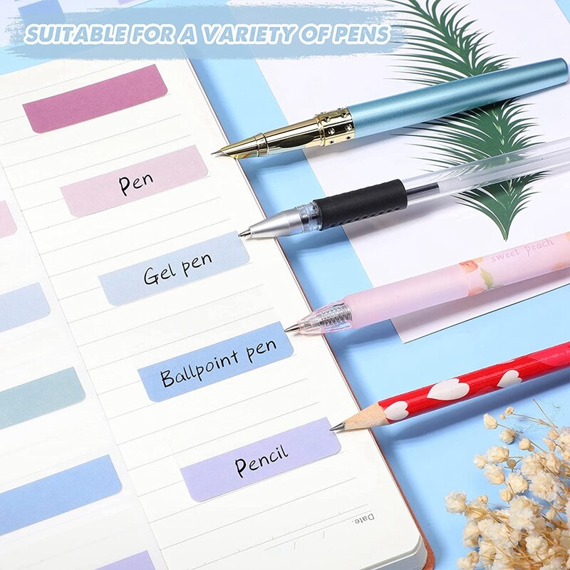 420 Pcs Sticky Index Tabs Self Adhesive Flag Tabs ... – Vicedeal