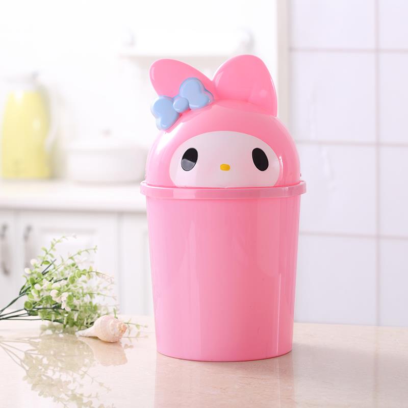 Cute Trash Can Flip Storage Bin Living Room Kitche... – Grandado