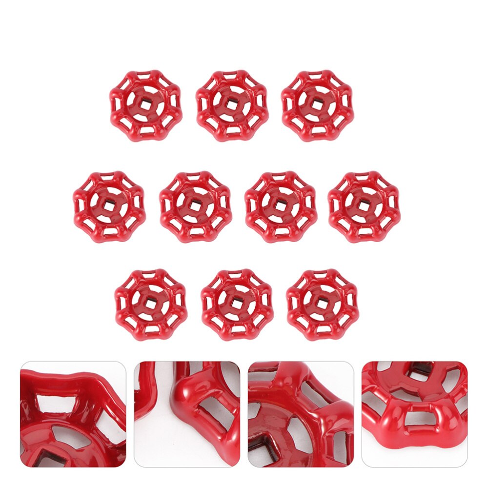 10Pcs Gietijzeren Handvat Hand Wiel Uitschakeling ... – Grandado