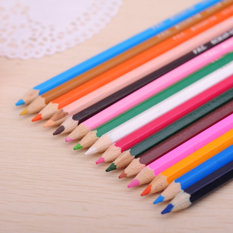48PCS Color Book with 24 Color Pencils Hand Drawn ... – Grandado