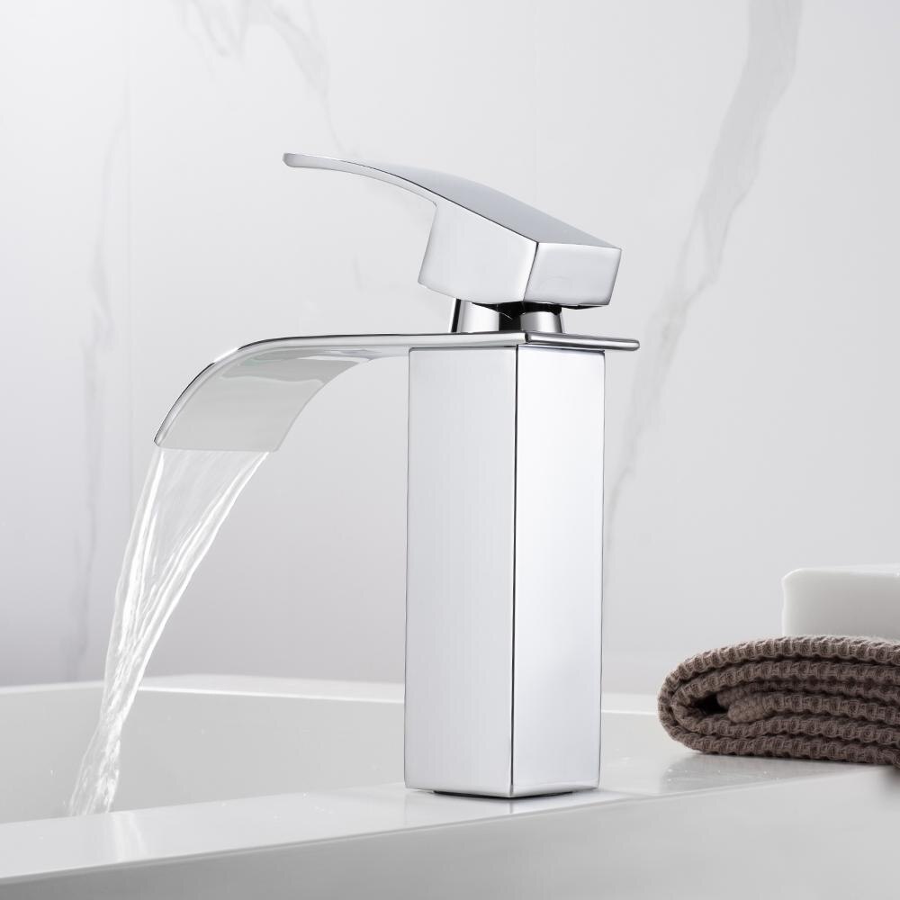 Polished Basin Sink Water Tap Single Lever Single ... – Grandado