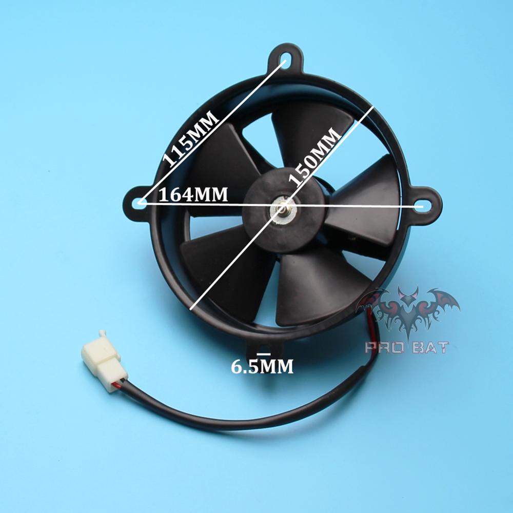 12V 6 inch Thermo Radiator Electric Cooling Fan Fo... – Grandado