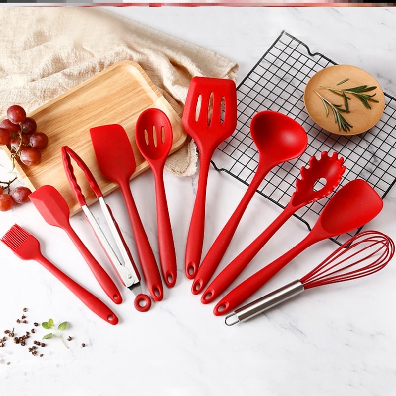Silicone Keukengerei Set Non-stick Keukengerei Kok... – Grandado