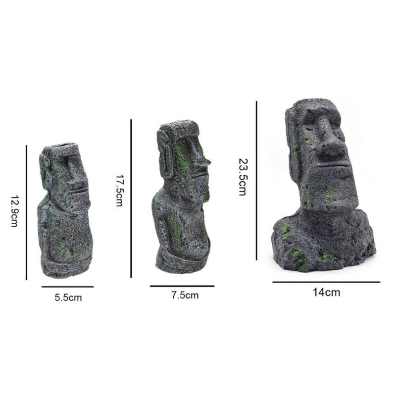 Resin Ancient Easter Decoration Island Moai Monoli... – Vicedeal