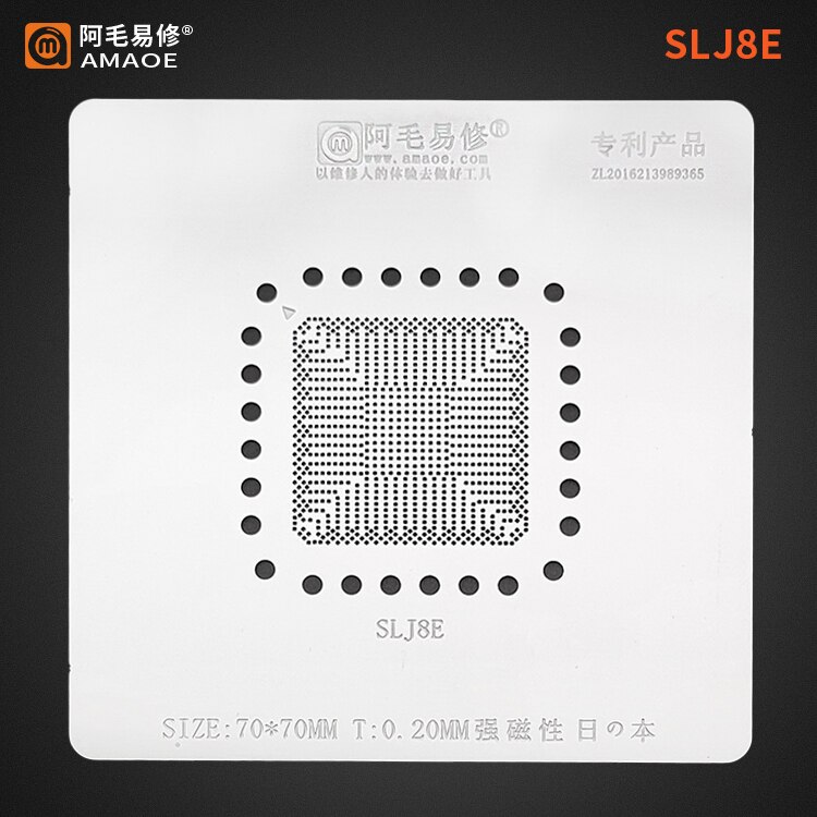 Universal BGA Reballing Stencil Kit for SLJ8E/SLJ8... – Grandado