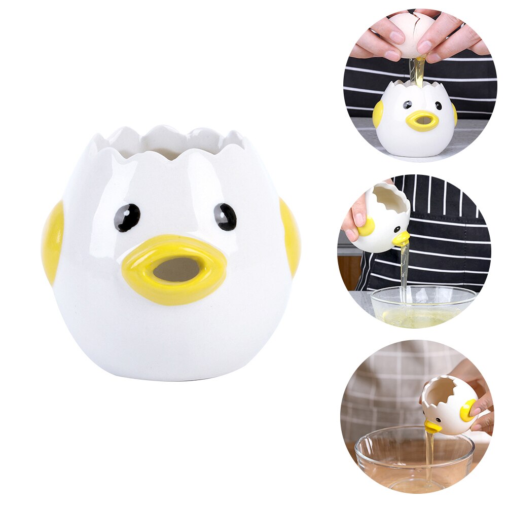 Egg White Separators Cute Ceramic Egg Yolk Props B... – Grandado