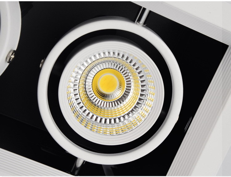 9W LED Bean Pot Light 900LM Rectangular LED Grille... – Vicedeal