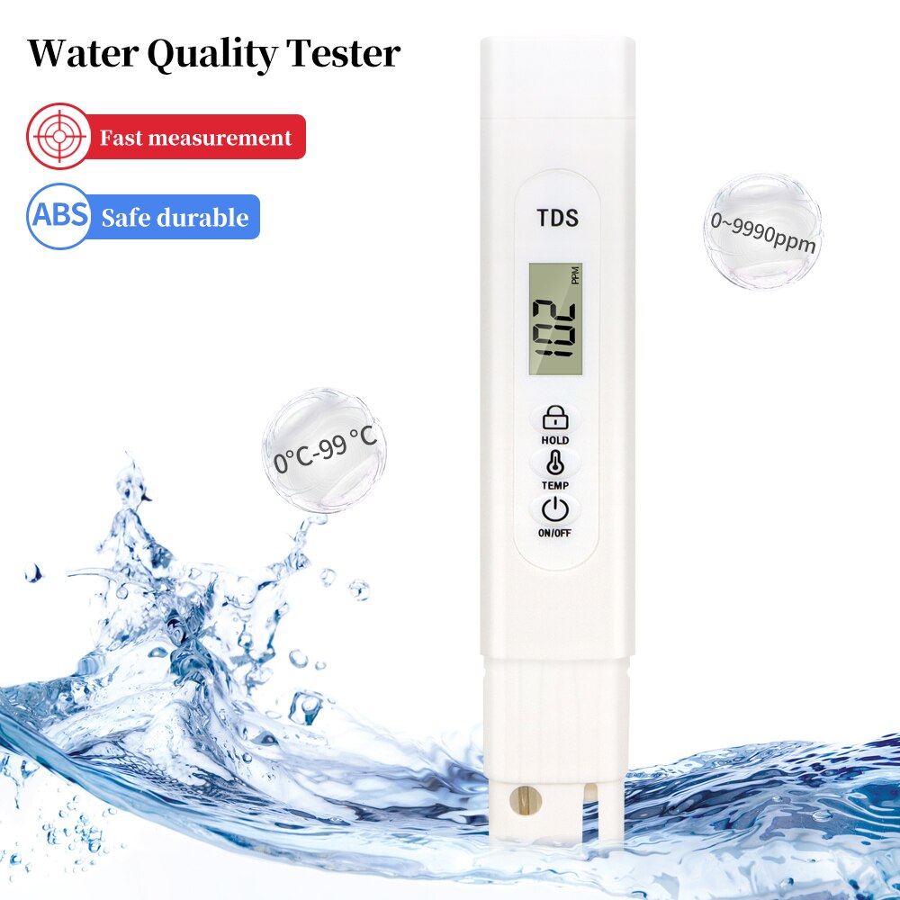 TDS Meter Tester Water Test Pen 0~9990ppm Water Fi... – Vicedeal