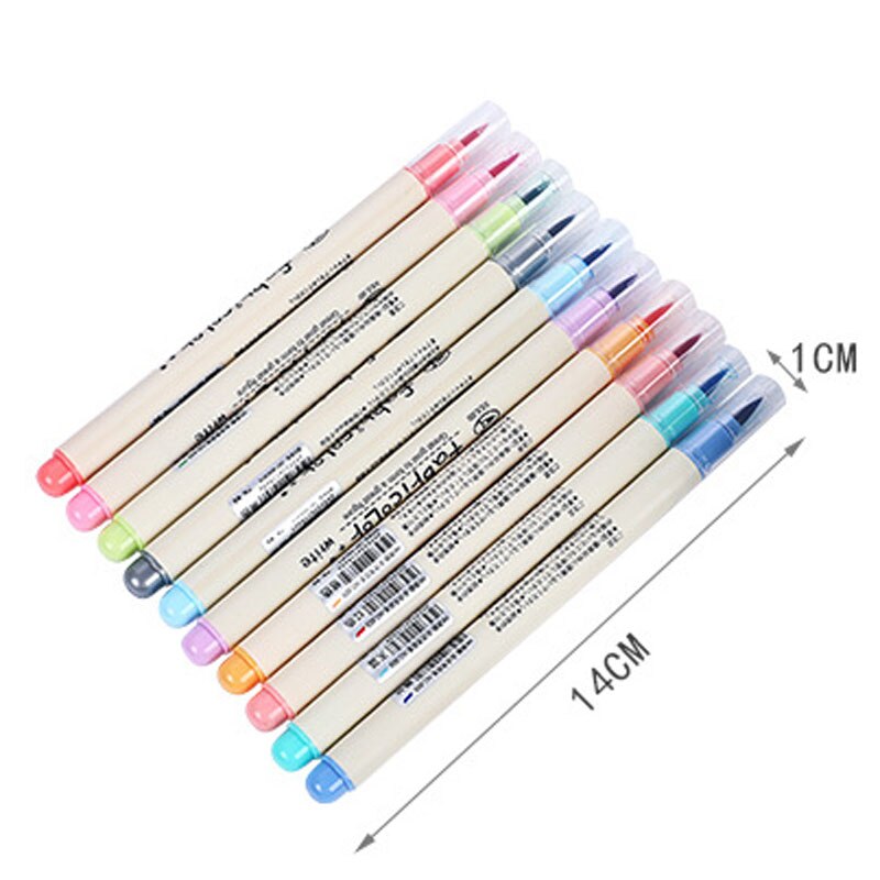 10 pieces / set of marker pen ten color marker pen... – Grandado