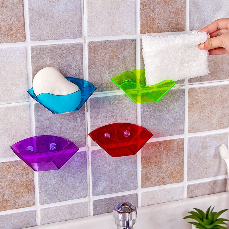 Suction cup frame sponge storage tank dry kitchen ... – Grandado