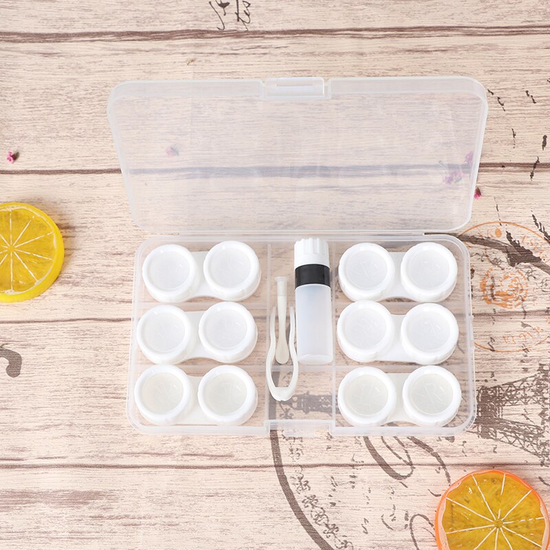Unisex Contact Lens Case Transparent Leakproof Por... – Vicedeal