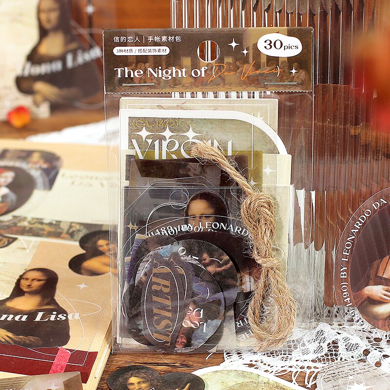 30x The Night of Art Museum Series Material paper ... – Grandado