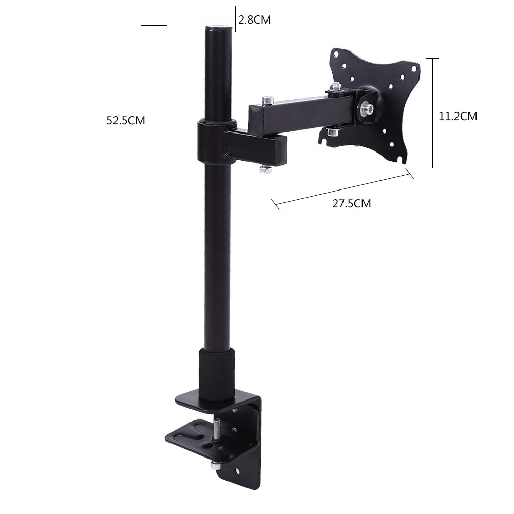 Single /Dual Arm Monitor Desk Mount Computer TV Sc... – Grandado
