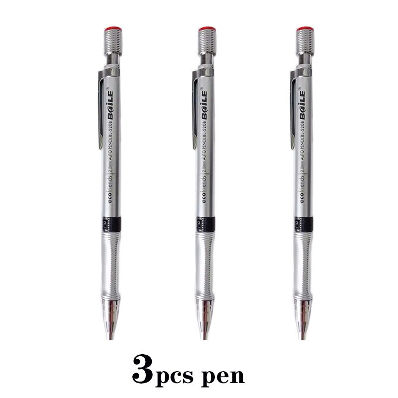 3pcs/Set 2.0mm Colored Pencil Lead 2B Mechanical P... – Grandado