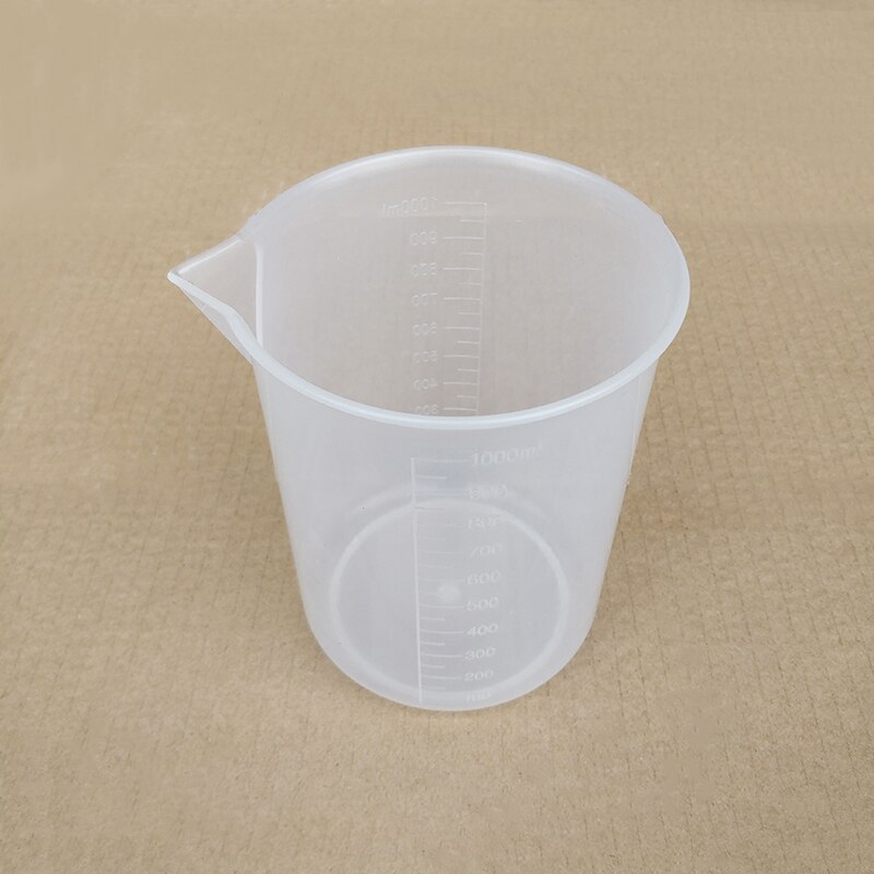 3pcs Plastic beaker in low form ,Capacity 1000ml,P... – Grandado