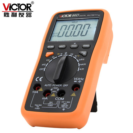 VICTOR VC86D Digital Multimeter Temperature Freque... – Vicedeal