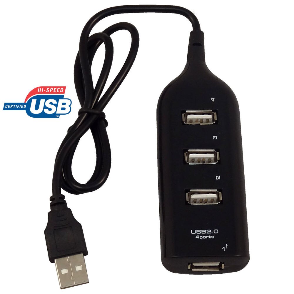 Adaptador de expansión de 4 puertos USB 2,0, conce... – Grandado