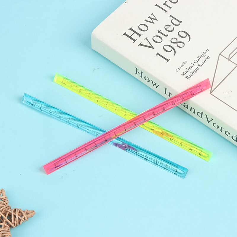 1PC Transparent Triangle Ruler Stationery School S... – Vicedeal