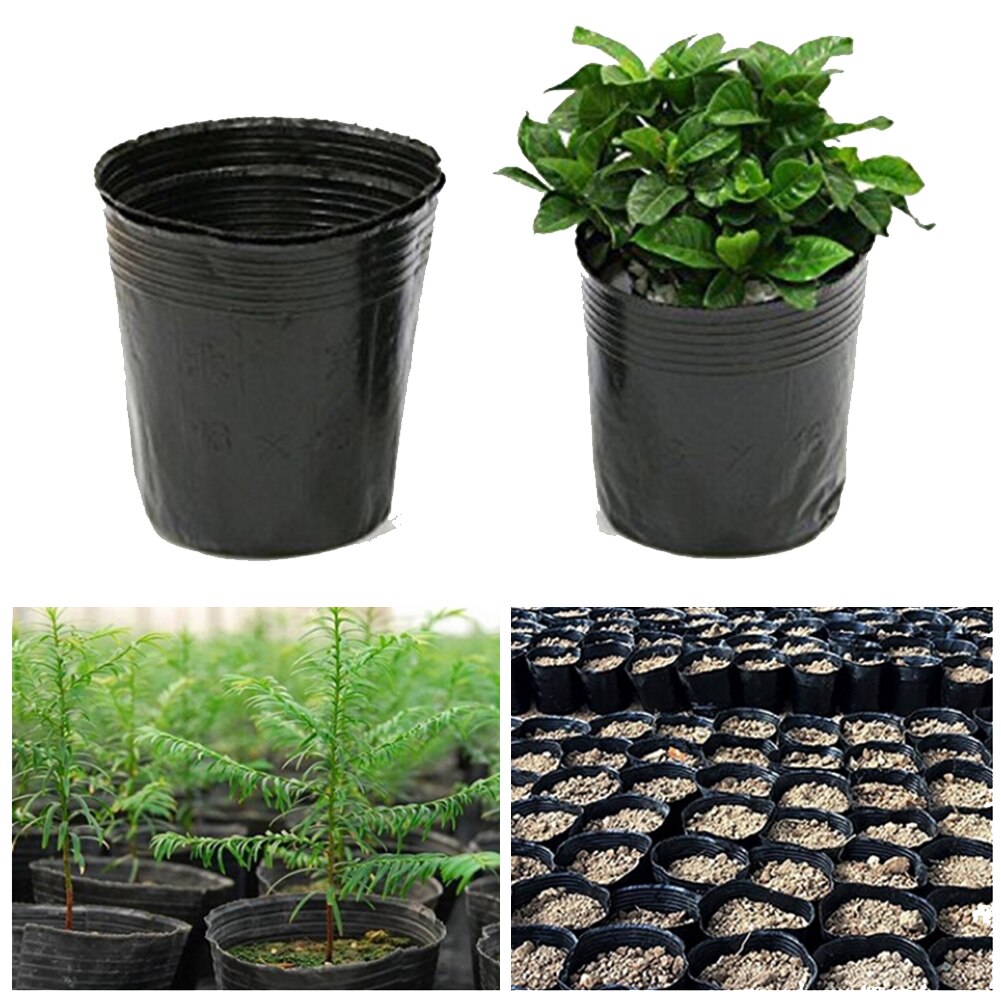 100Pcs Plastic Planten Pot Planten Kwekerij Potten... – Vicedeal