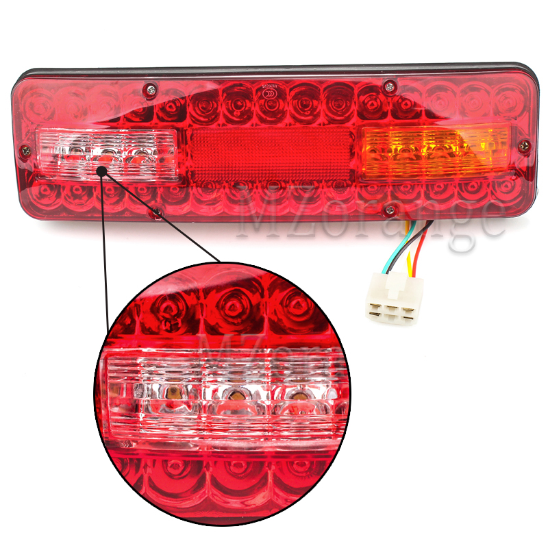 MZORANGE 12V 20 LED Achterlichten Reverse Lamp Sto... – Grandado