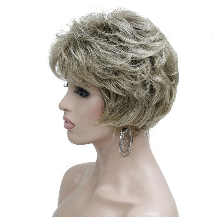 StrongBeauty Women's Wigs Natural Fluffy Ash Blond... – Grandado