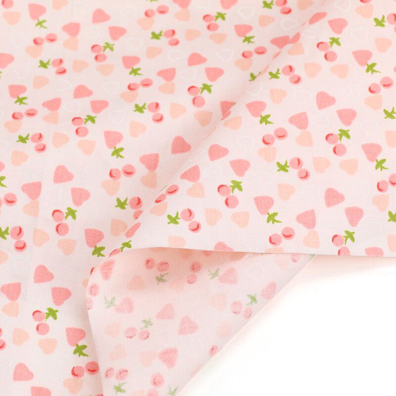 100% Katoen Twill Stof Oranje Liefde Print Patchwo... – Grandado