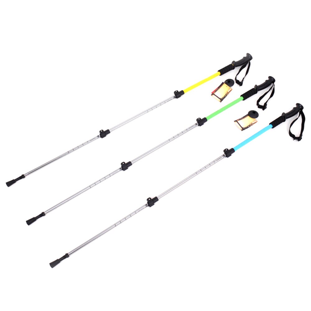 Walking Stick Trekking Pole Walk Cane Aluminum Ski... – Grandado