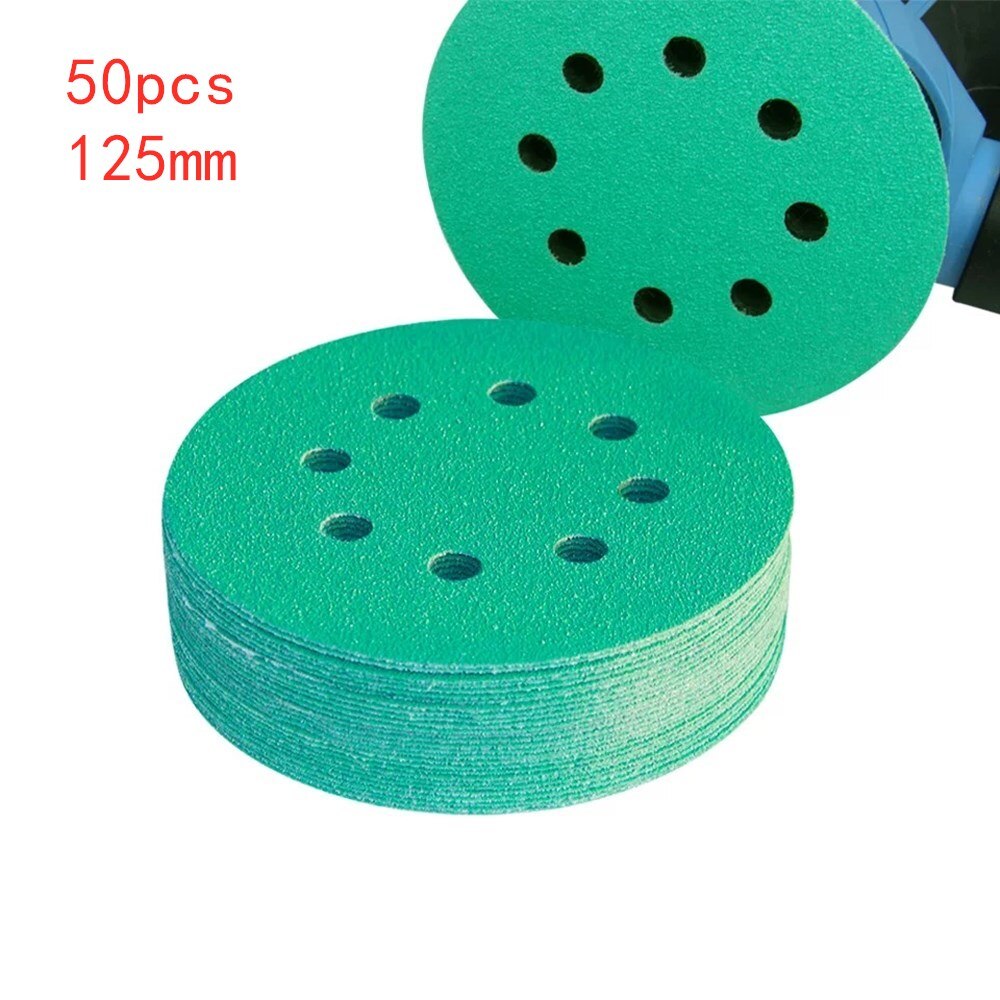 The 50pcs Anti Clog 125mm Sandpaper 5" Film Sandi... – Vicedeal