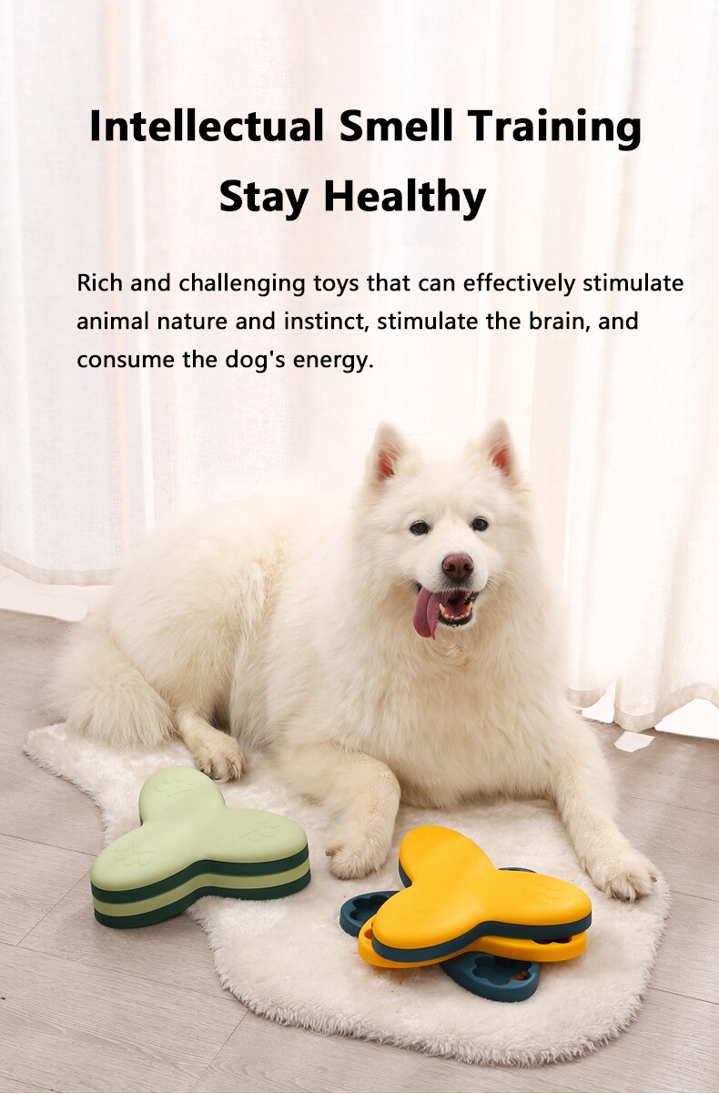 Hond Puzzel Speelgoed Draaitafel Slow Feeder Educa... – Grandado