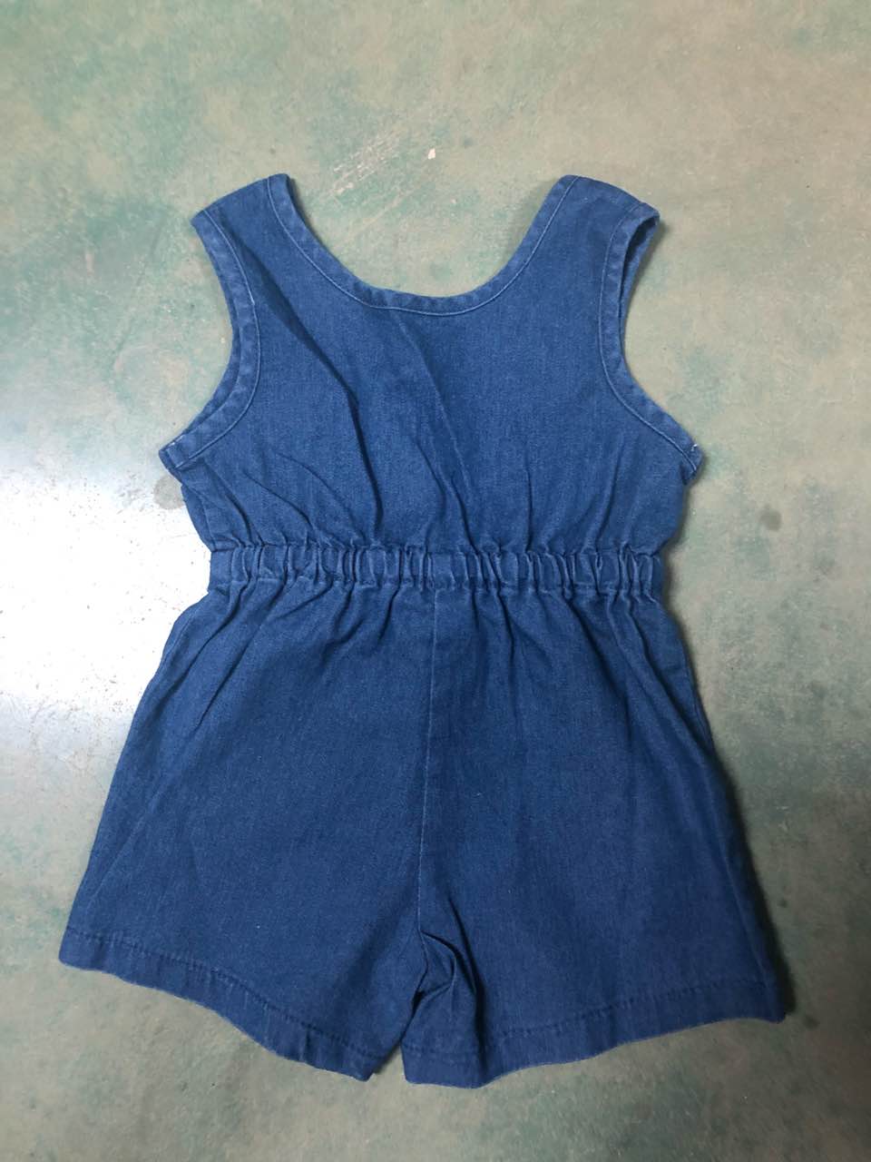 Toddler Kids Baby Girls Denim Overalls Playsuit Sl... – Grandado