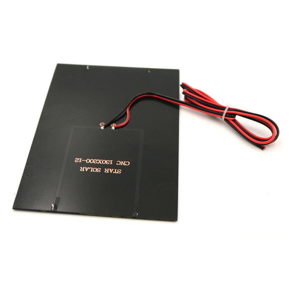 12v 4.2w solcellepanel med 100cm forlengende ledni... – Vicedeal